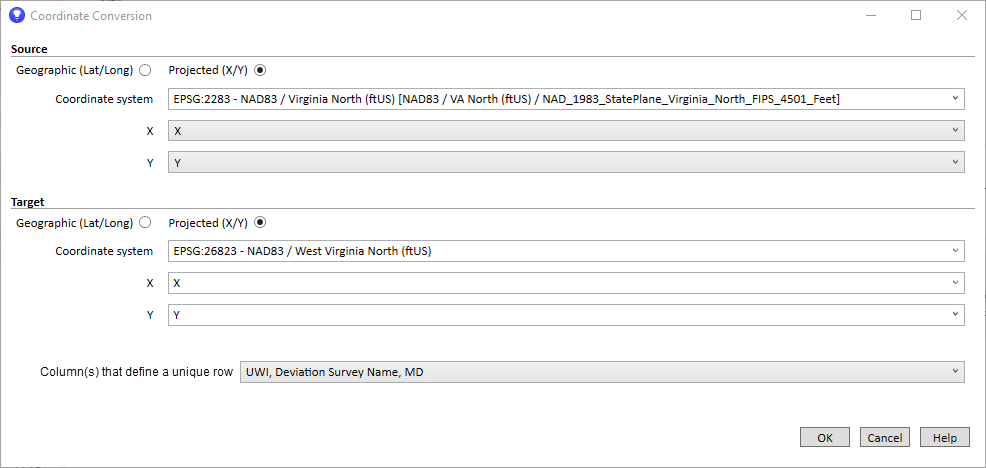Coordinate Conversion