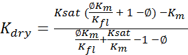 Notes on GeoSyn Fluid Replacement