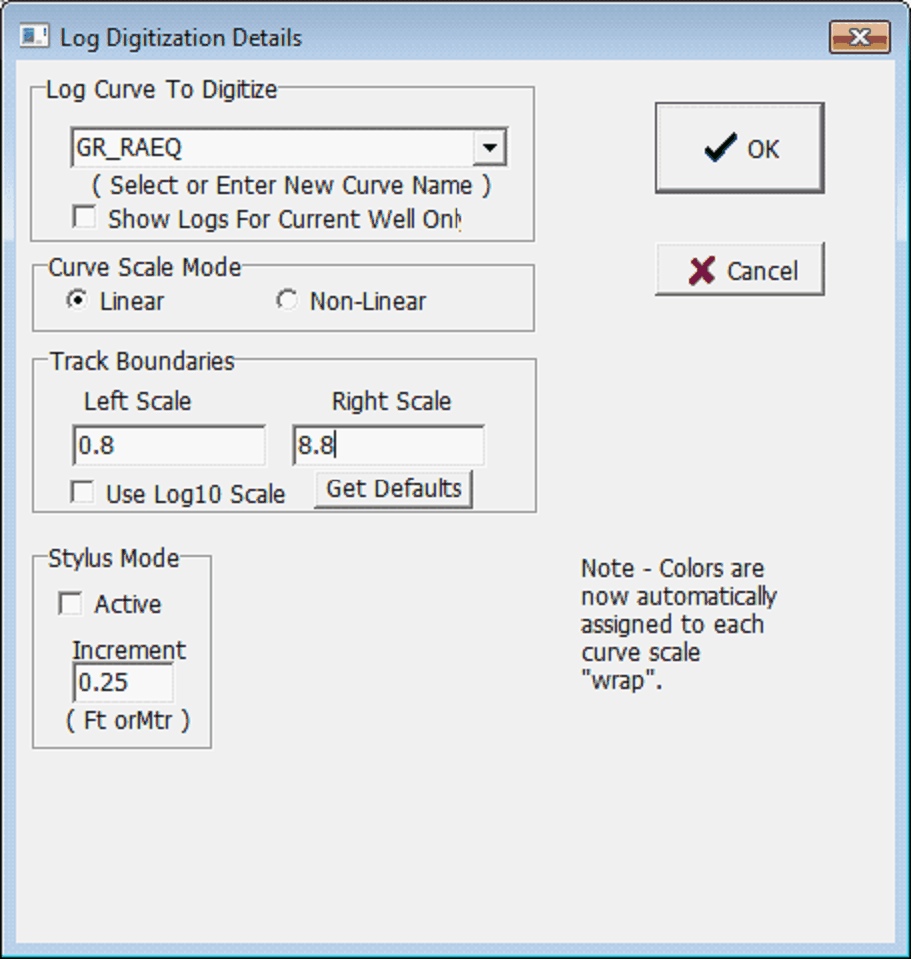 How to Digitize a Raster Log