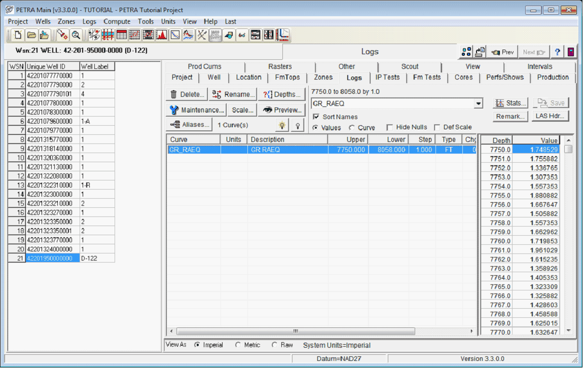How to Digitize a Raster Log