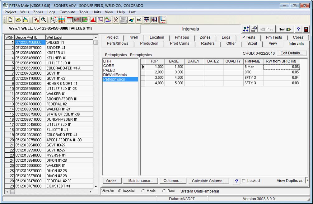 Extract Interval Data to Curve