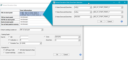 Extract Deviation Data
