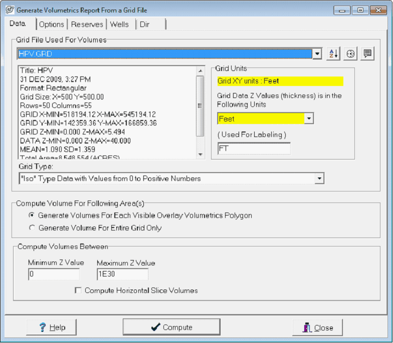How To Calculate Volumetrics With Grids