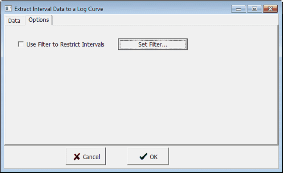 Extract Interval Data to Curve